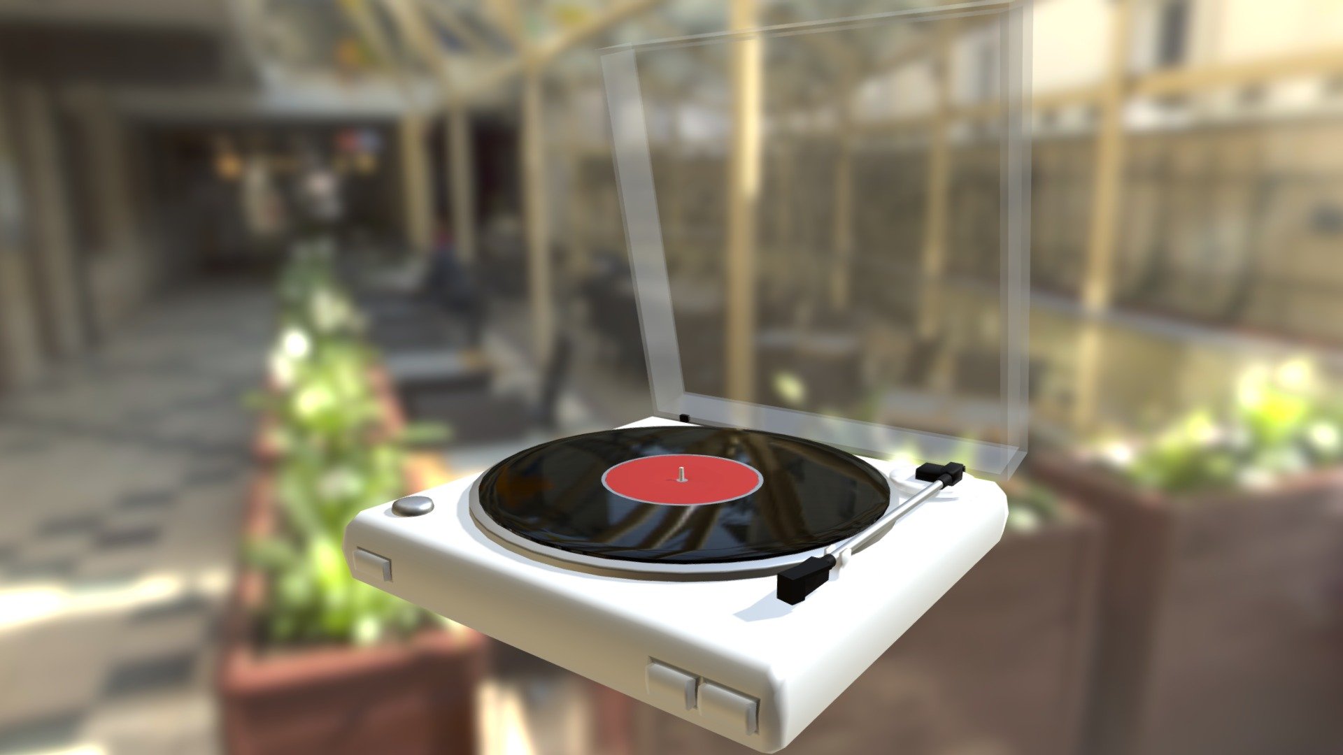 Record Player - 3D model by Z (@Glitch002) [a4a824c] - Sketchfab