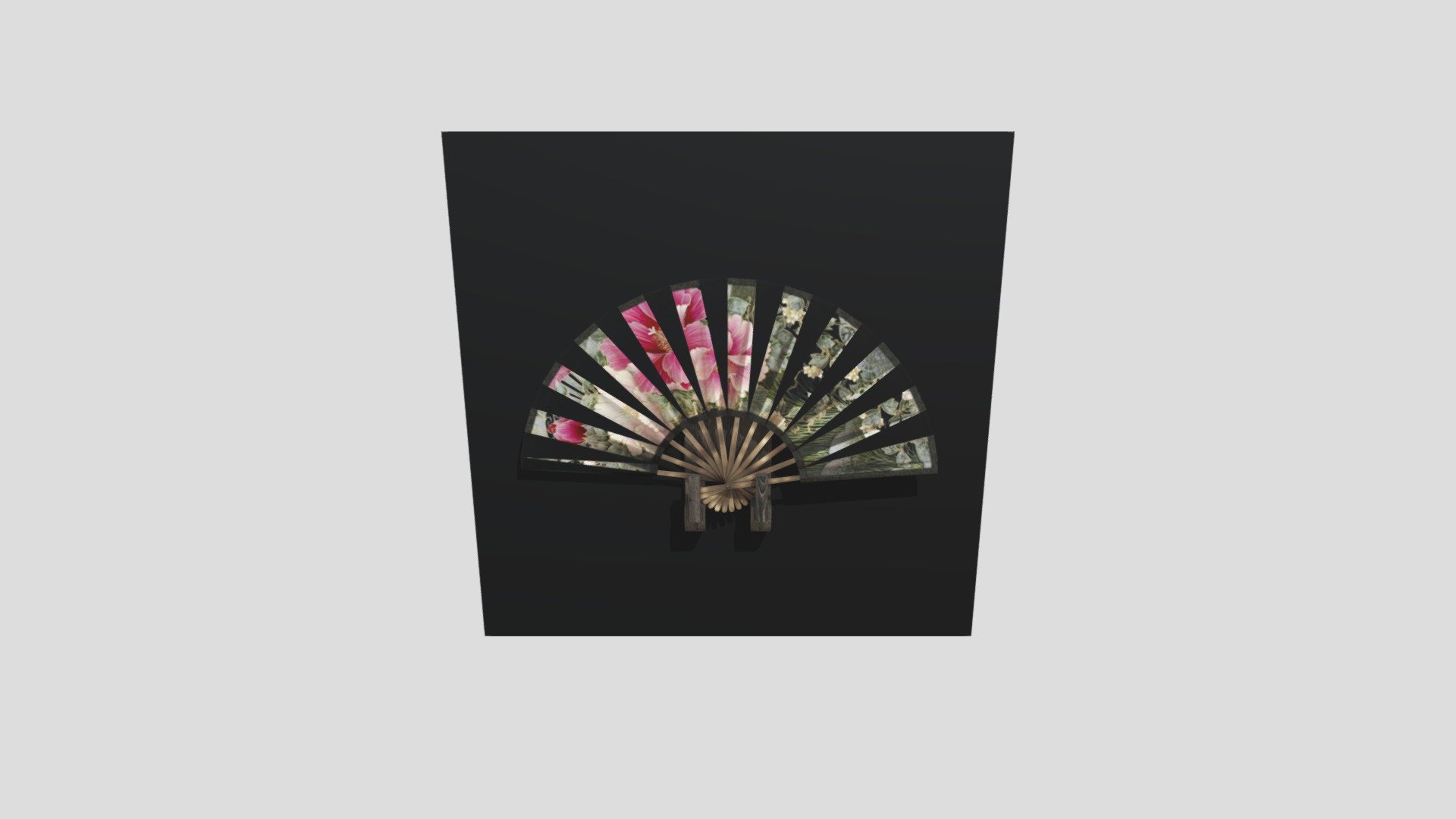 Abanico japones - 3D model by F34R (@XF34RX) [a4a87e6] - Sketchfab
