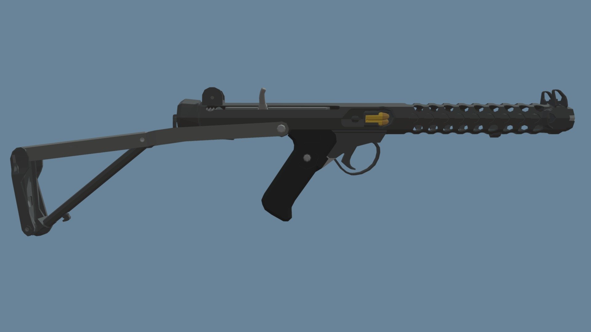 Sterling L2A3 (Low-Poly) - Download Free 3D model by GoldbergR [a4a9c52 ...