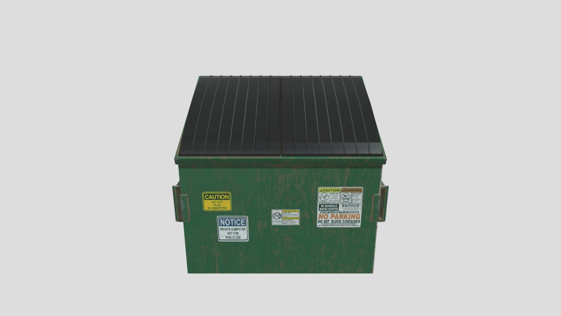 Dumpster - Download Free 3D model by alittletable [a4aae2a] - Sketchfab