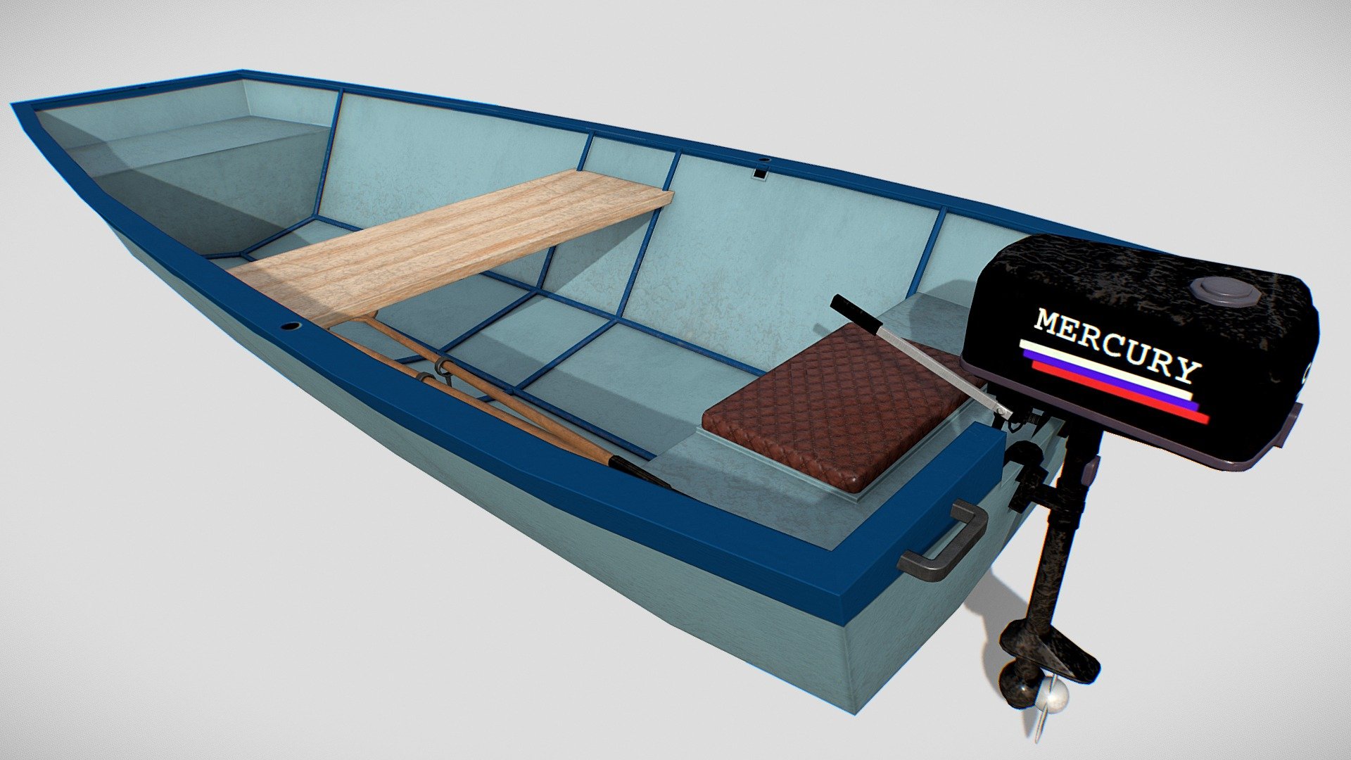 Metal boat - Buy Royalty Free 3D model by Evrika153 [a4abb4a ...