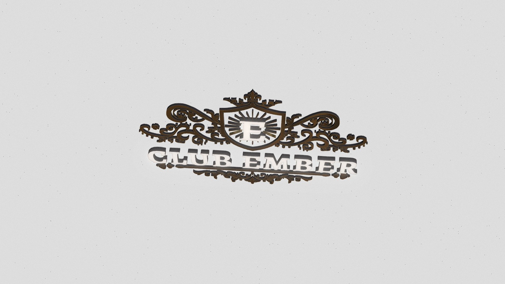 Logo ClubEmber - 3D model by HyperNutts (@riuzakikun) [a4ac4a2] - Sketchfab