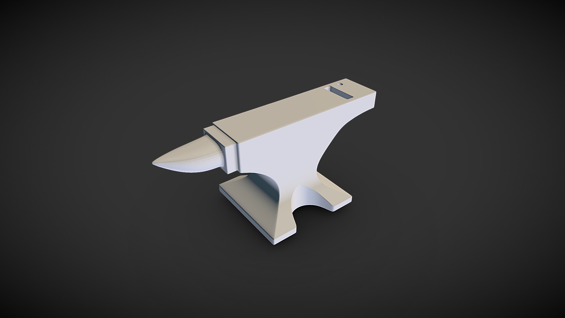 Anvil (Untextured) - 3D model by Mike van Riel (@mvriel) [a4ad452 ...