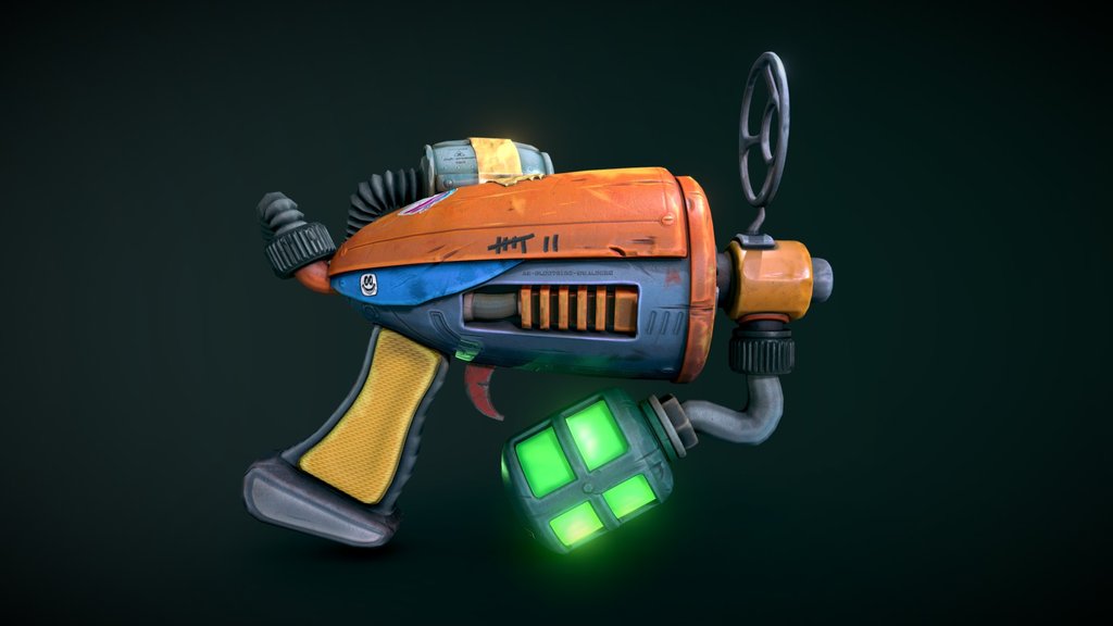 Stylized Gun References - A 3D model collection by Holly Strutt ...