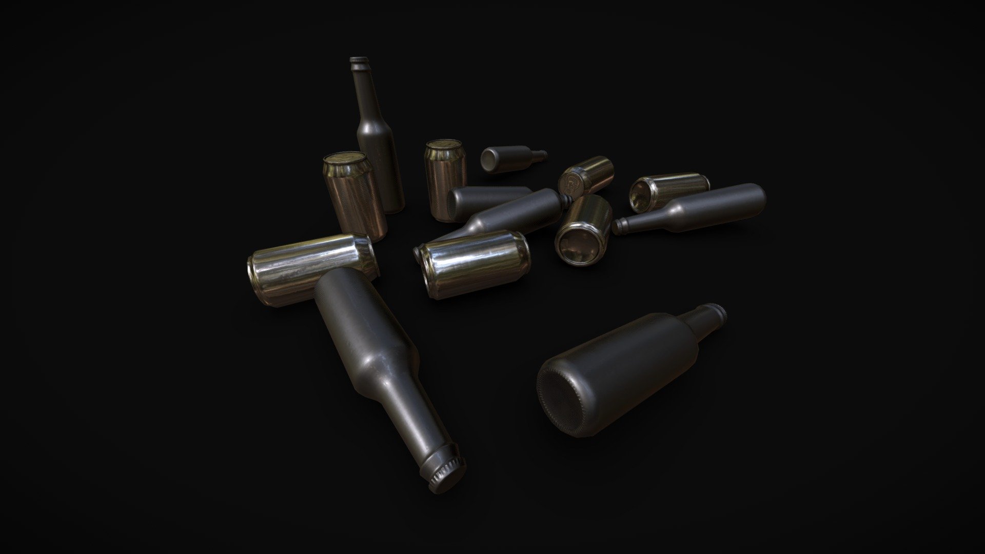 Sodacan & Beer props - Buy Royalty Free 3D model by Siesta [a4aee7a ...