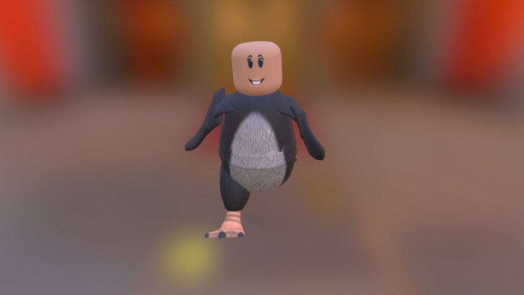 Penguin Run 02 - 3D model by EyE6SoLoMoN [a4b01ea] - Sketchfab