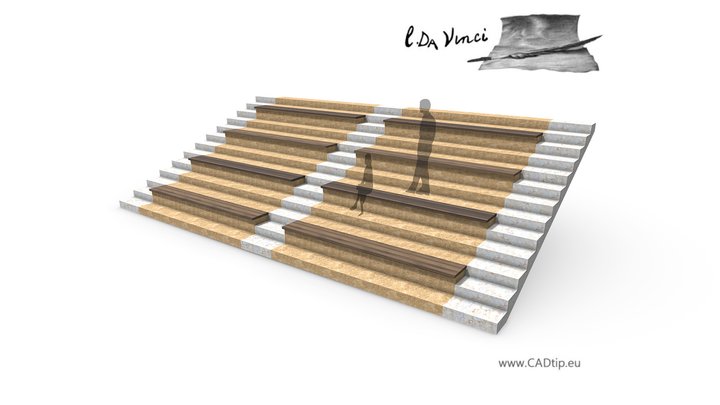 Amphitheater-seating 3D models - Sketchfab