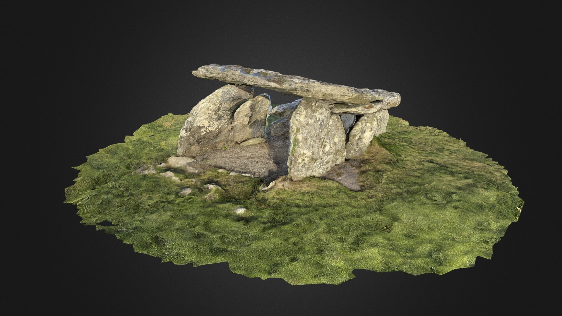 Altar Wedge Tomb - 3D model by Dan O' Meara (@hiddenkerry) [a4b0bdd ...