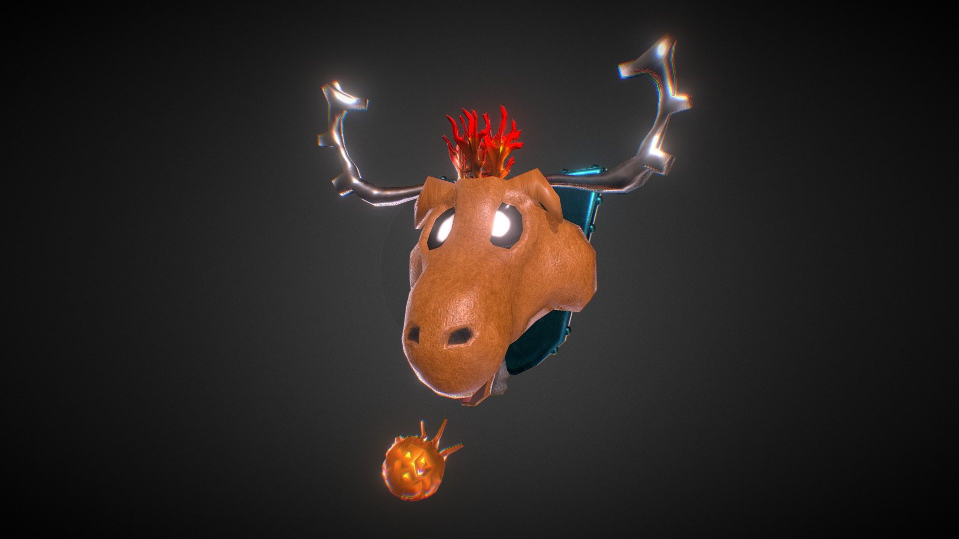 Demon Moose (World Skills Practice) - 3D model by MatthewG [a4b11ea ...