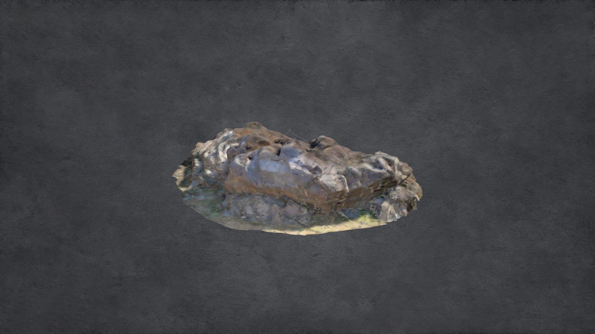 Rock Carving at Hodar Gah (Rock HD1-27-1) - 3D model by cvlablums [a4b3923] - Sketchfab