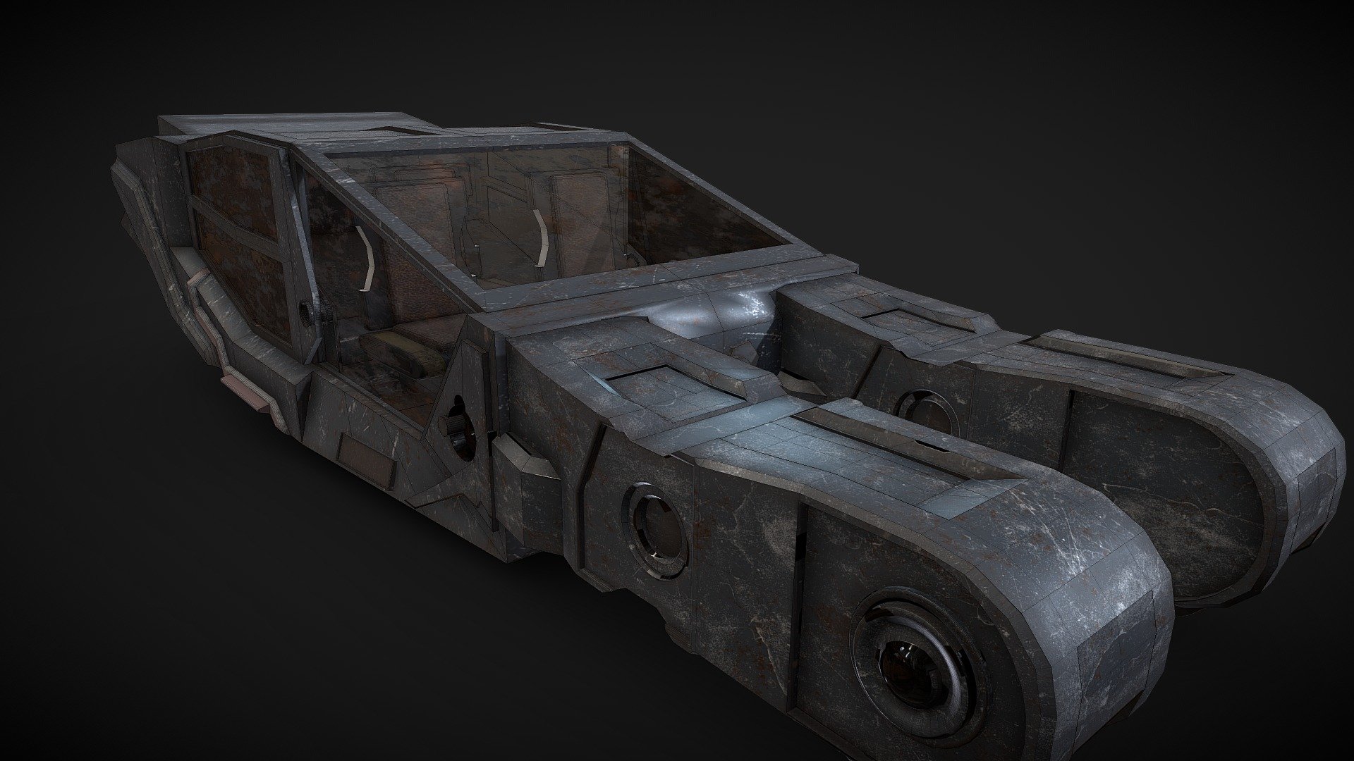 2049 Blade Runner police spinner - Download Free 3D model by Schwaeli ...