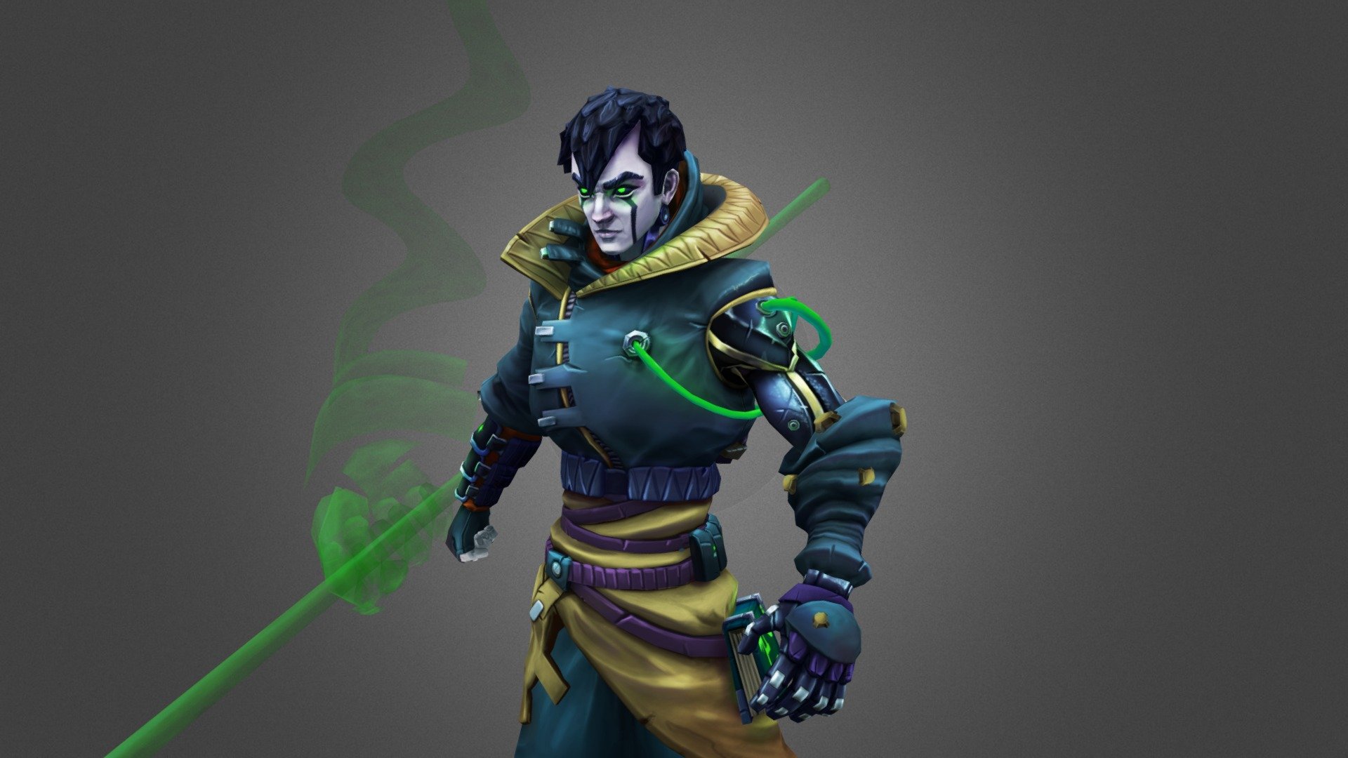 Cyber Reaper - 3D model by Dmitry Gavrilik (@gavrilik) [a4b736d ...