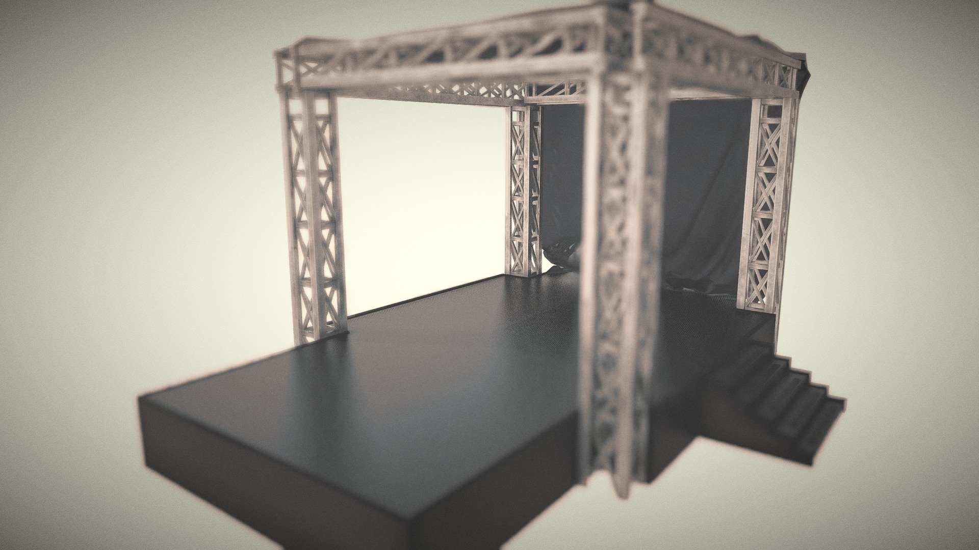 Platform Stage No.1 - 3D model by Samantha Howze (@virtualdispensary ...
