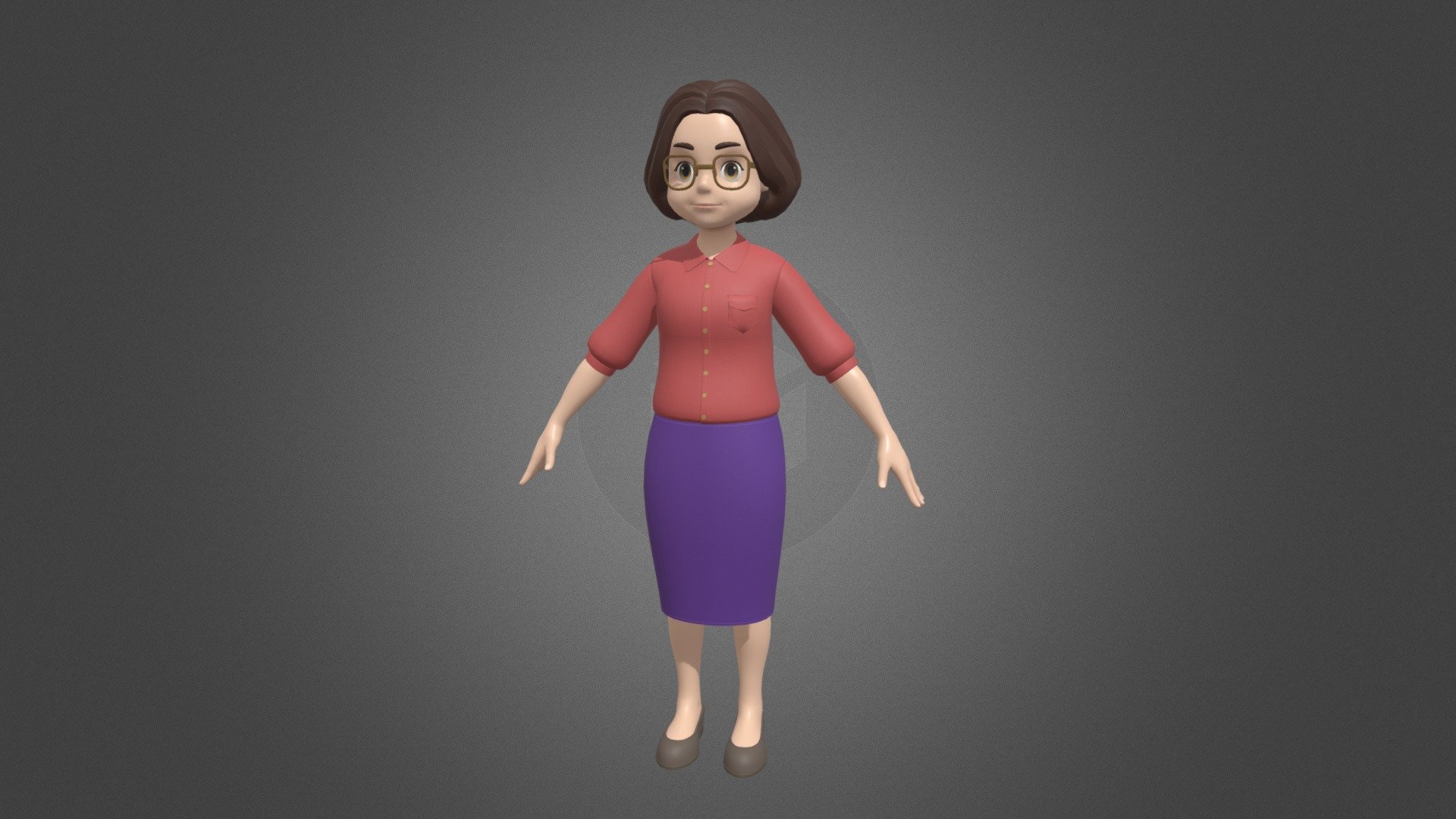 Teacher woman - Buy Royalty Free 3D model by tingting_er [a4b9ef6 ...