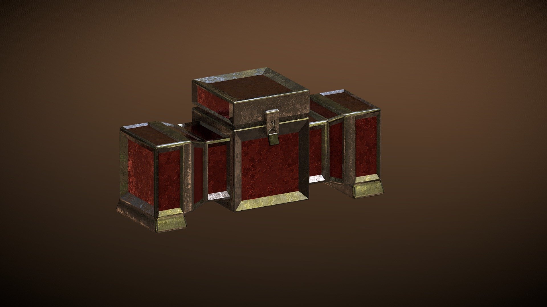 Fantasy Chest Crate Model - 3D model by tobyporter [a4bb848] - Sketchfab