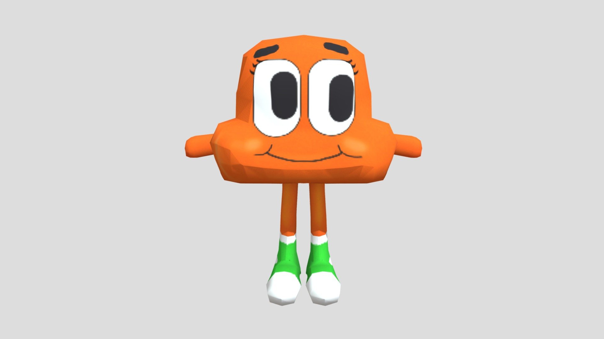 darwin watterson - Download Free 3D model by Basically Games (@Pofdpoi) [a4bcd68] - Sketchfab