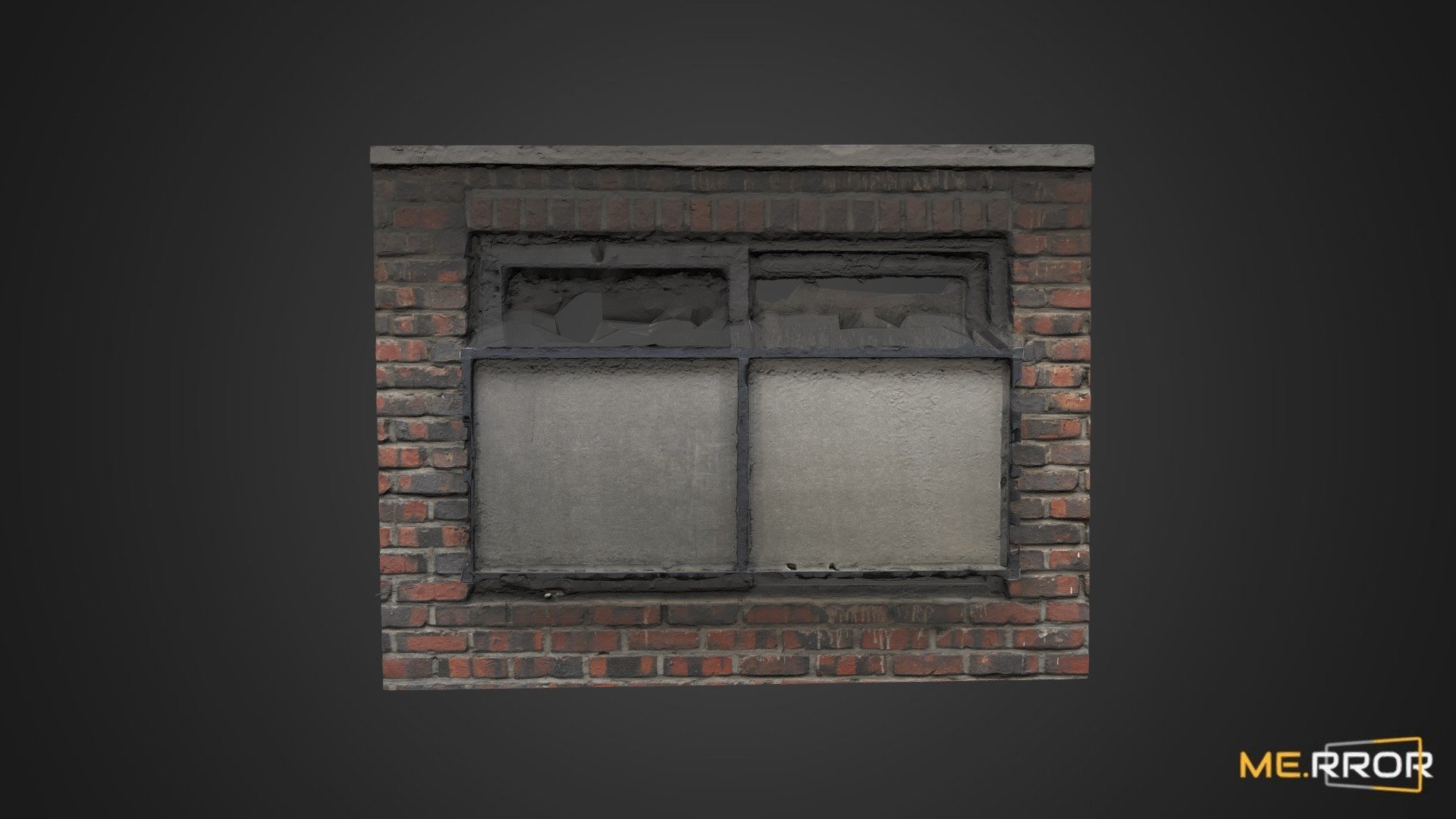 Korean Window with Brick Wall 7 - Buy Royalty Free 3D model by ME.RROR ...
