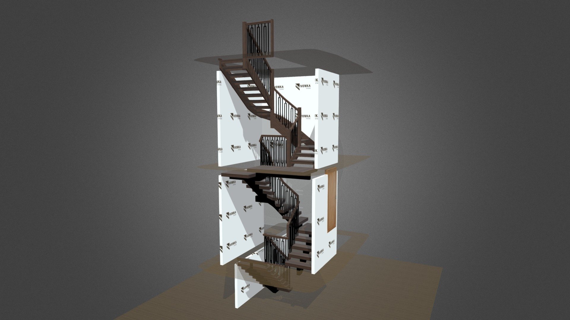 Prateek - V2 - 3D model by Vonka Stairs Ltd (@vonka) [a4c0095] - Sketchfab