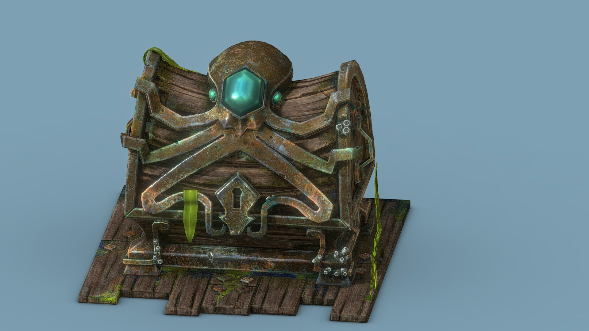 Angler's Treasure - 3D model by Yuxin Wang (@YuxinWang) [a4c04bf ...