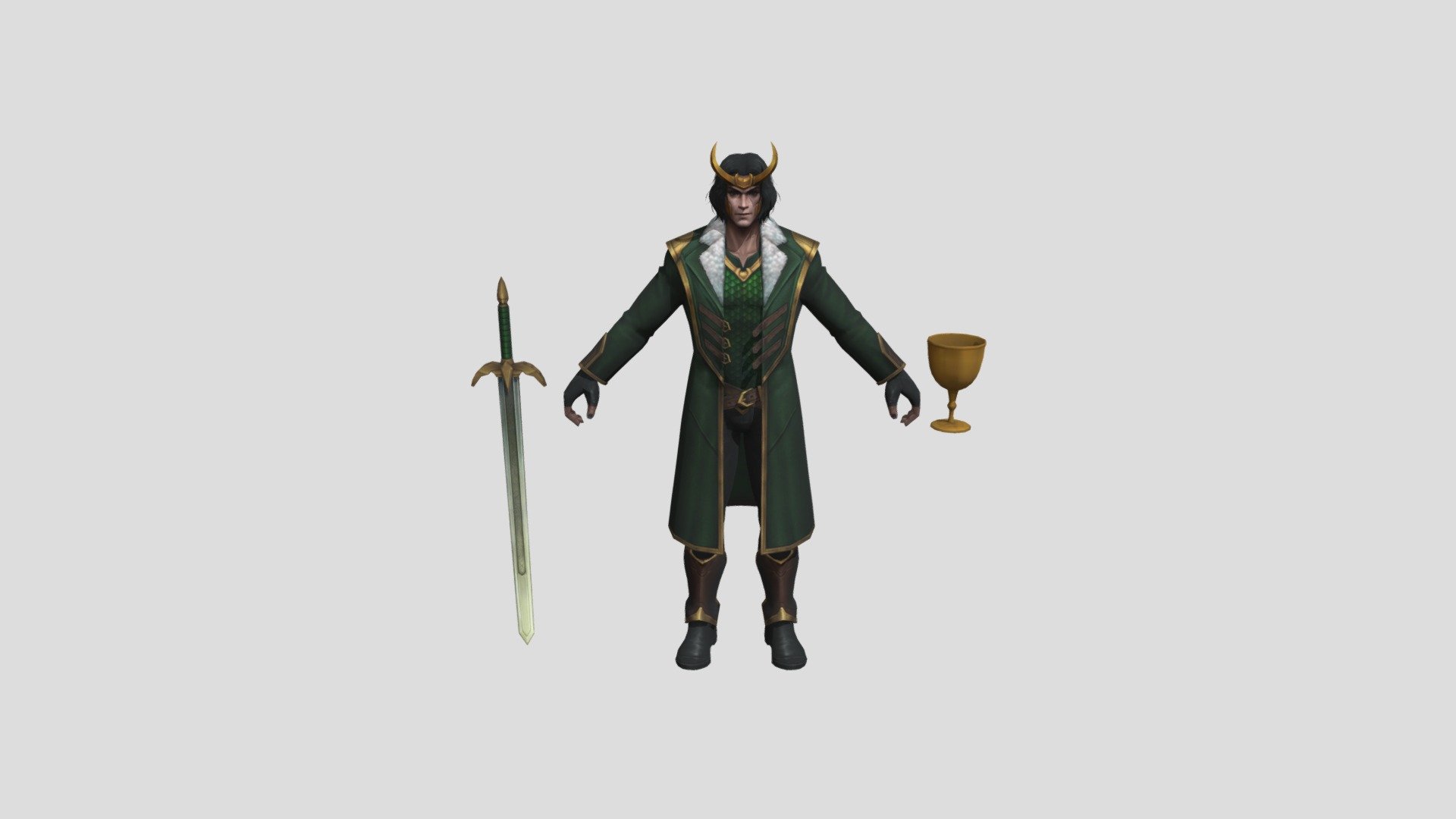 LOKI Multiverse (Textured) (Rigged) - Download Free 3D model by 3D ...
