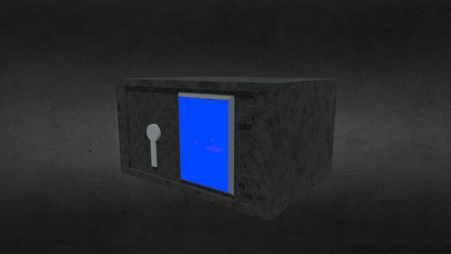 Futuristic Wall Safe - 3D model by Patel Gaming Projects ...