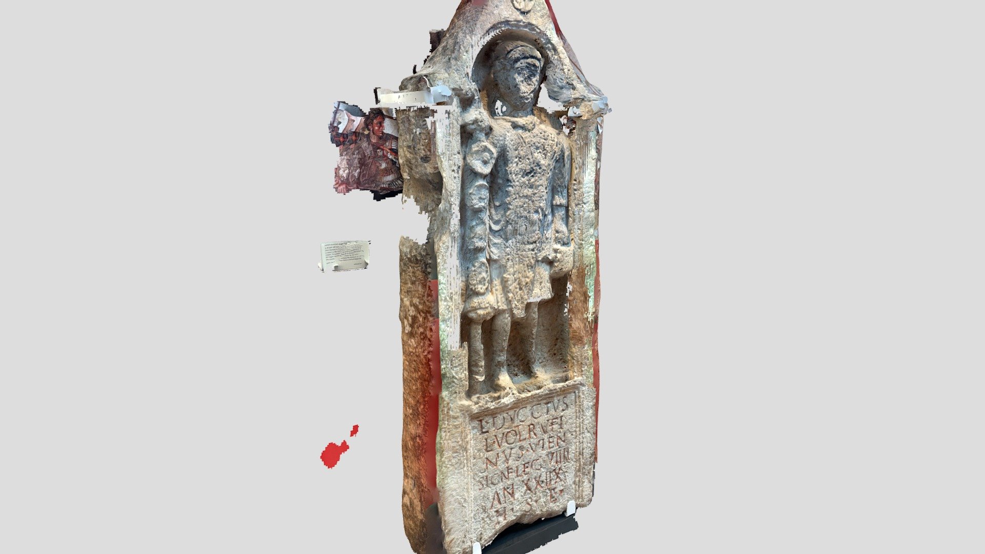 Grave memorial of Lucius Duccius Rufinus - Download Free 3D model by ...