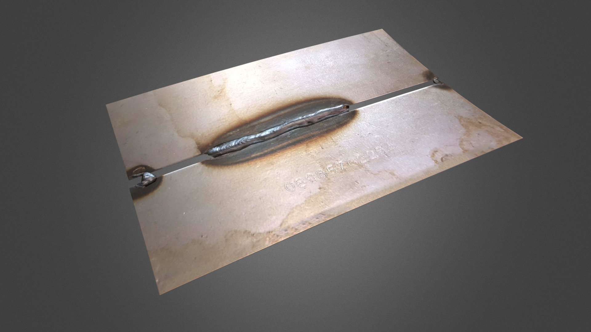 Welded metal plate - 3D model by JavierLuisMedina (@JavierMedinaAscanio ...