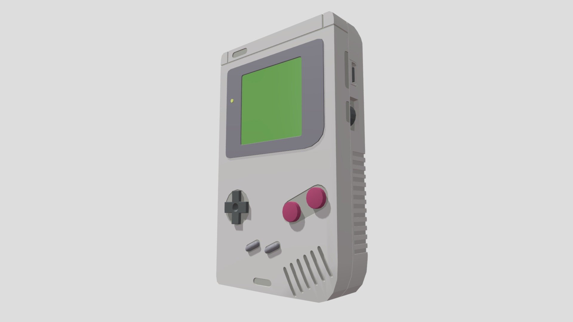gameboy - 3D model by velveta [a4c2e04] - Sketchfab