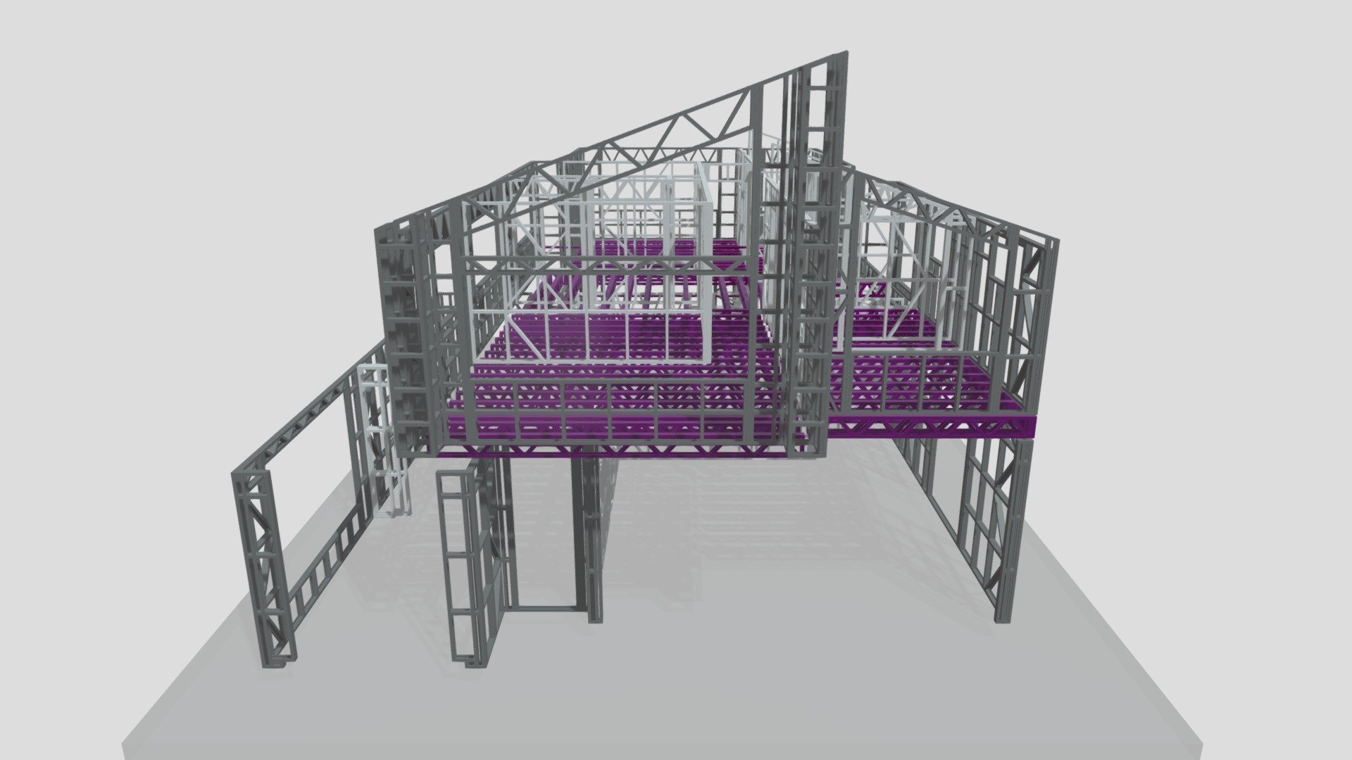 Louisa Lane Rev 2 FF Wall - 3D model by nzLightsteel [a4c671c] - Sketchfab