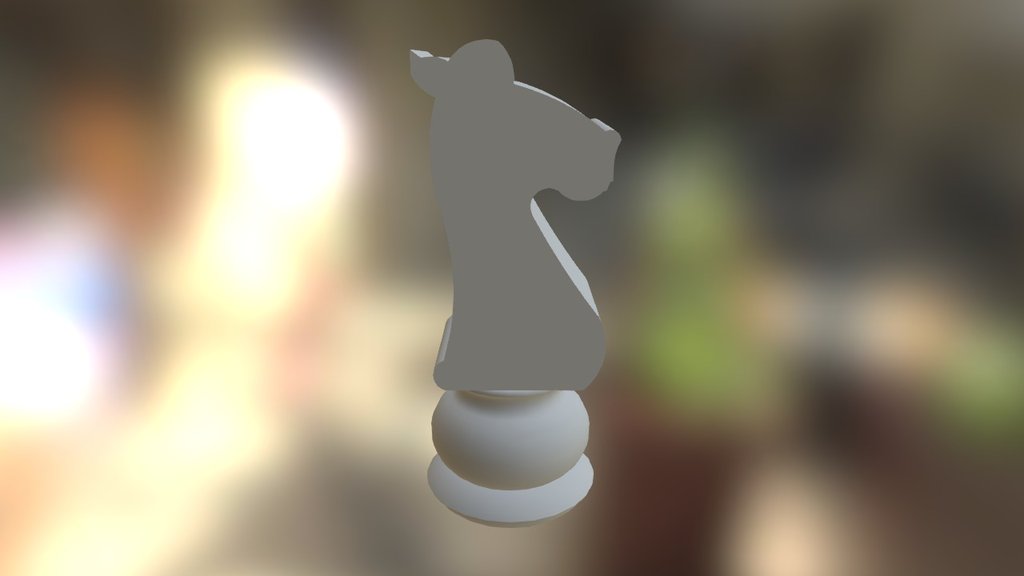 Chess Knight - 3D model by ryan.cassano [a4c91bb] - Sketchfab