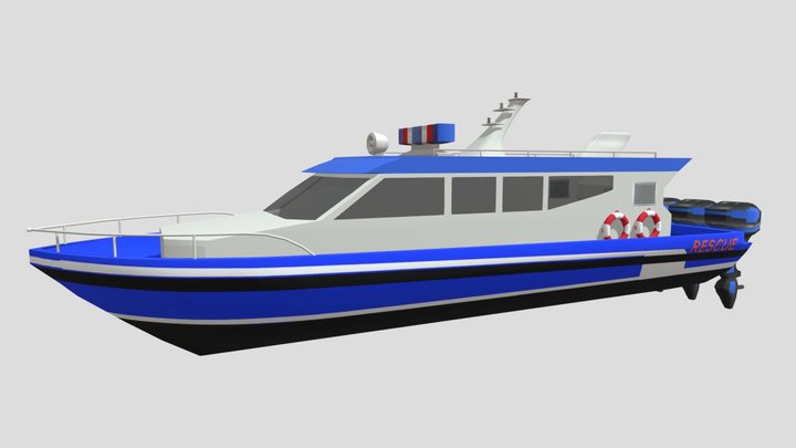 Rescueboat 3D models - Sketchfab