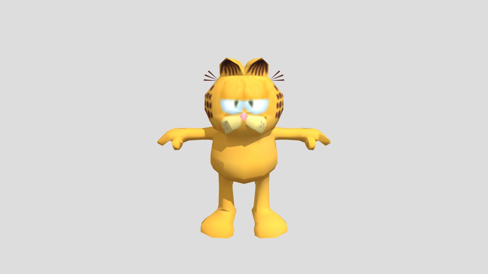 Garfield NDS - Download Free 3D model by Fandroid and melody ...