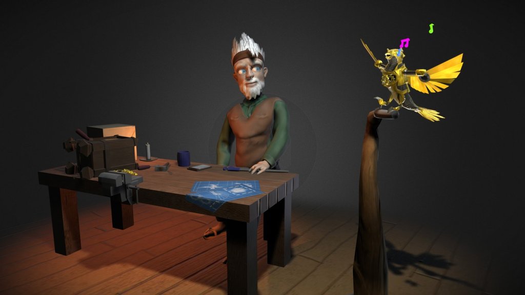 The Tinkerer - 3D model by Jakob Baldwin (@lord00120) [a4cb3de] - Sketchfab