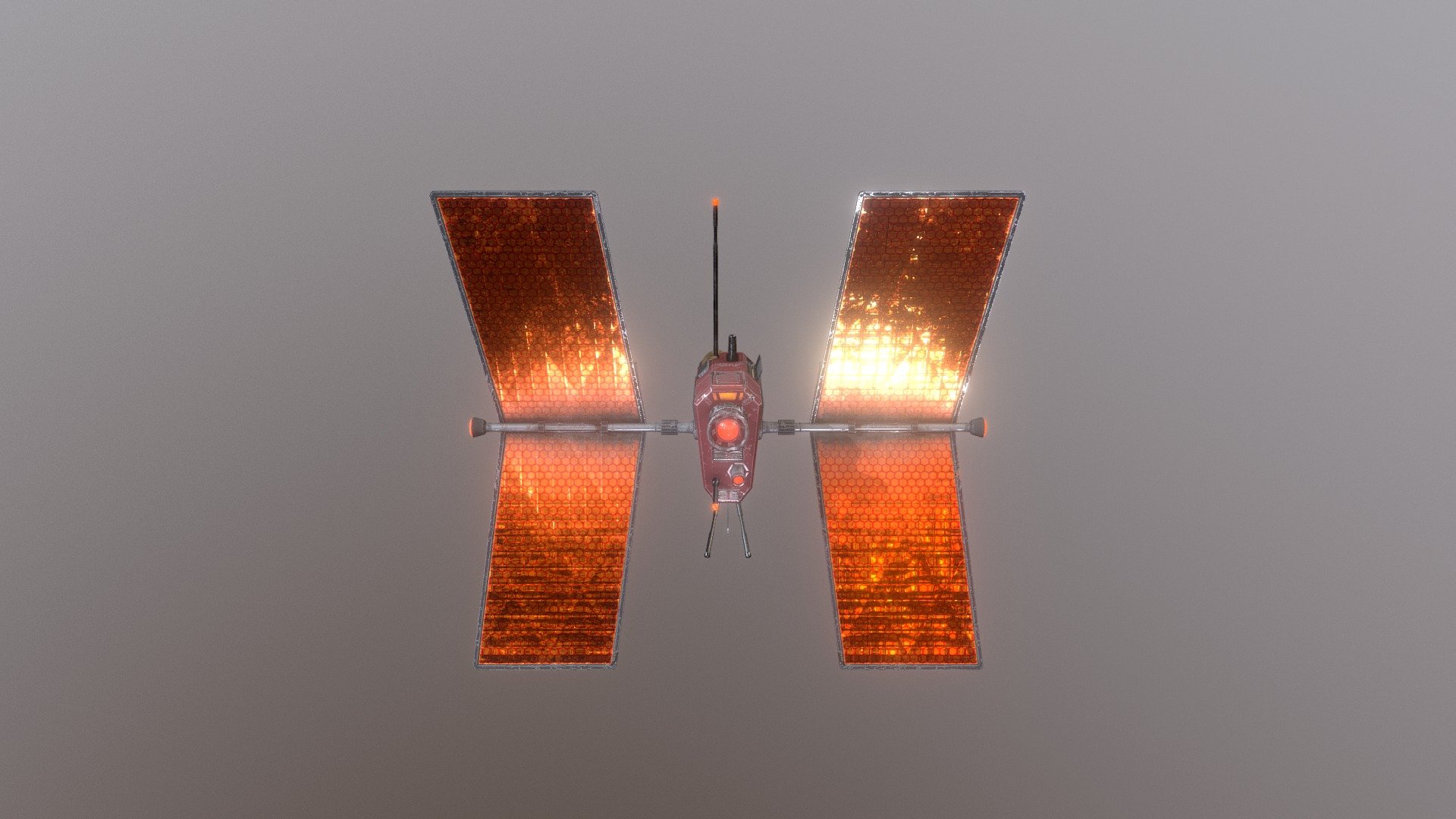 Satellite_Red - 3D model by Joseph Payeur (@joseph.payeur) [a4cc346 ...