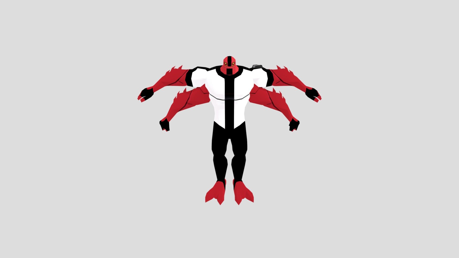four arms - 3D model by Comeback23722 [a4cd1a5] - Sketchfab