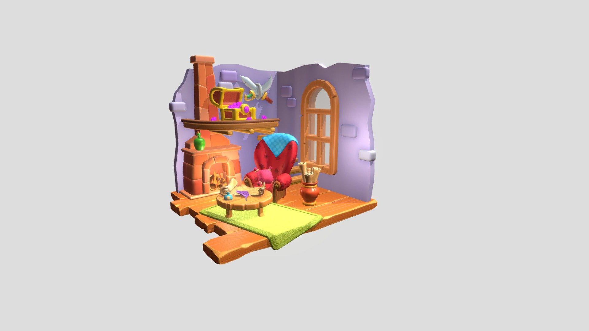 The Loot Room - 3D model by arasozaydin [a4cd2bb] - Sketchfab