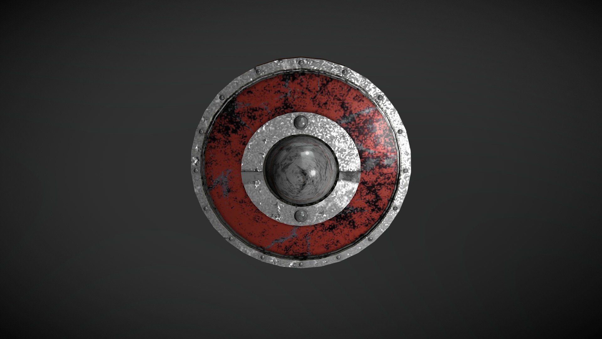 A worn shield - Download Free 3D model by Zer00 [a4ce6e8] - Sketchfab