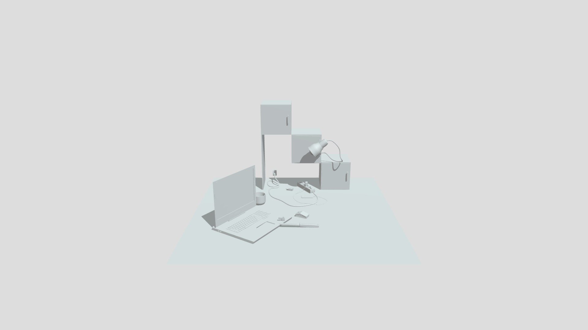 Homework - Download Free 3D model by Lucky_Bastard [a4cf549] - Sketchfab
