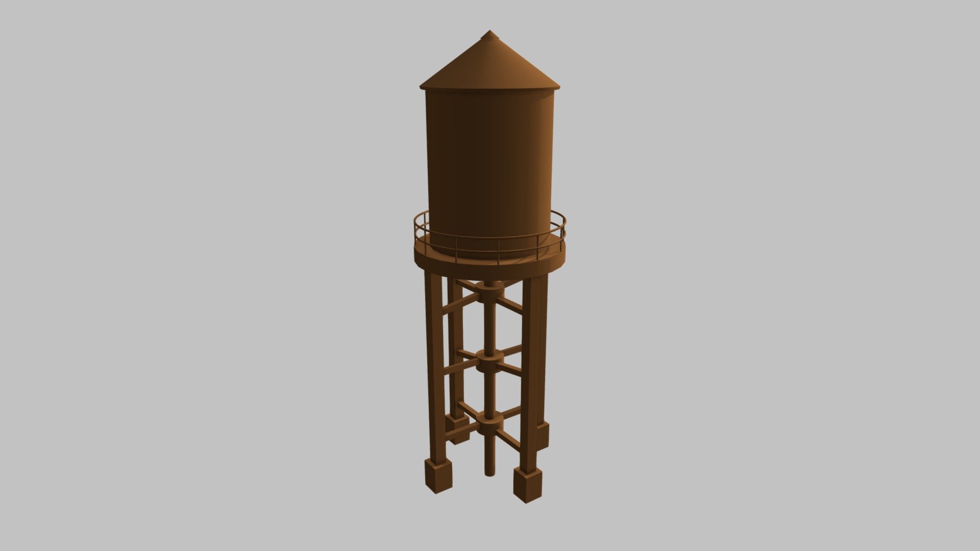 Water Tank - 3D model by Aydemav Studio (@aydemavstudio) [a4cf828 ...