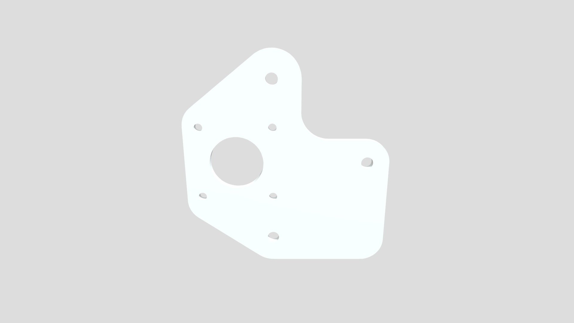 X Motor Plate_acrylic 3mm - Download Free 3D model by andrearubio18 ...