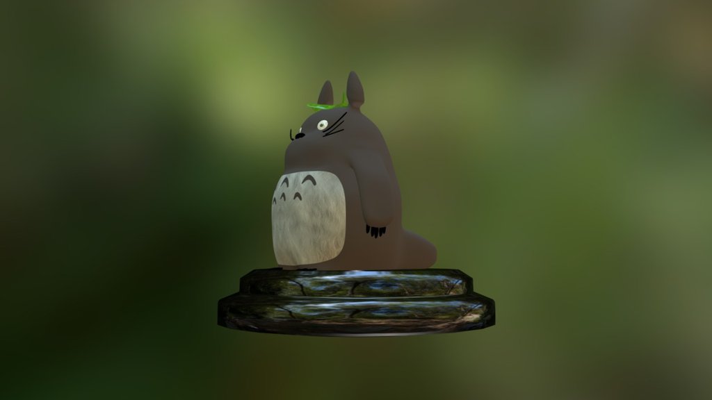 Totoro - 3D model by natosan [a4d389a] - Sketchfab