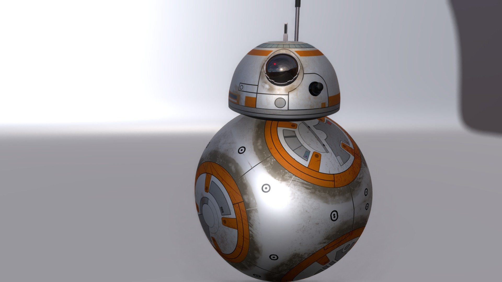 Star Wars - BB8 - 3D model by Beddalla [a4d4a1d] - Sketchfab