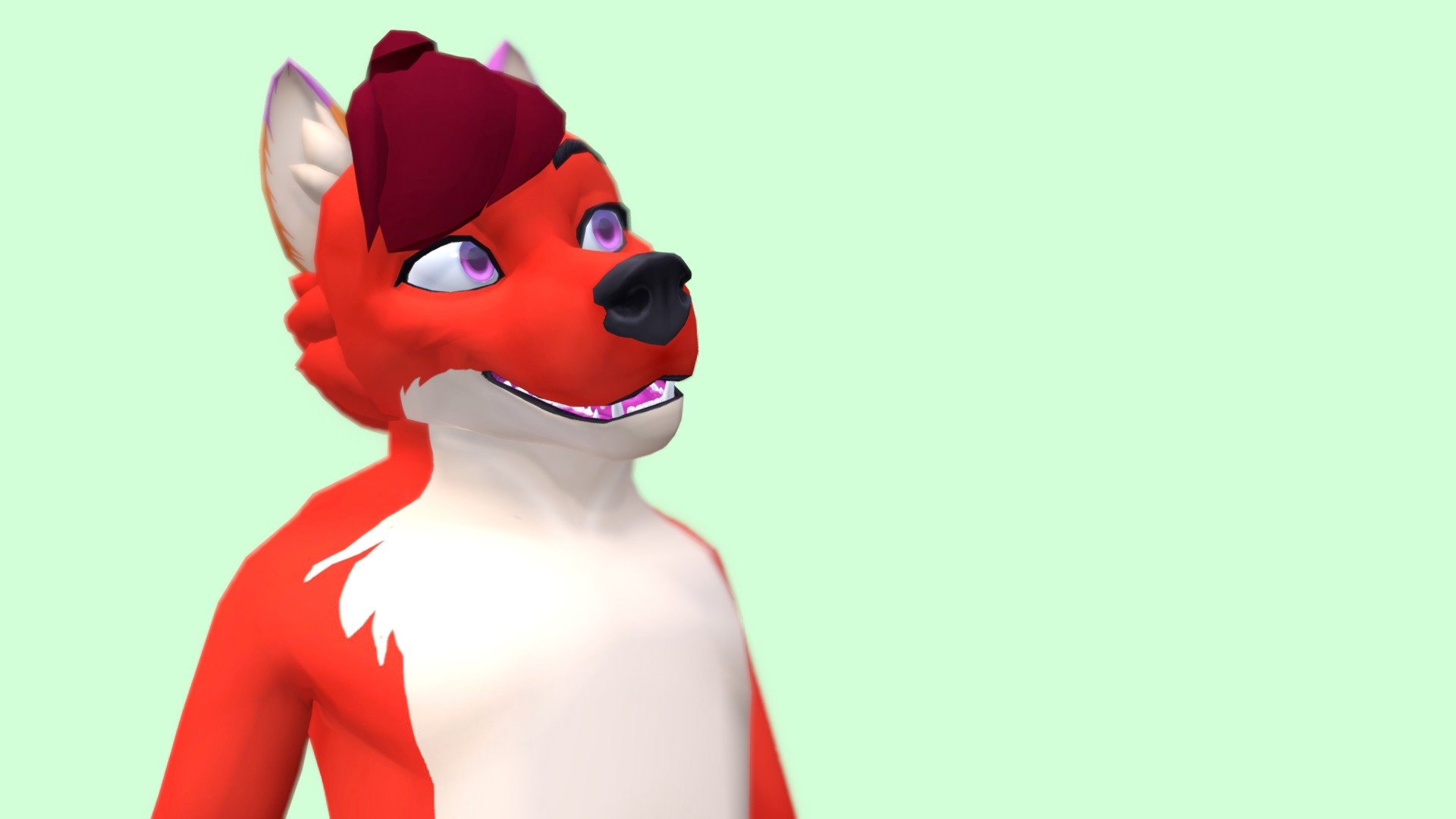Kimichi Wolf VRChat Avatar - 3D model by nyxumnightshade [a4d510e ...