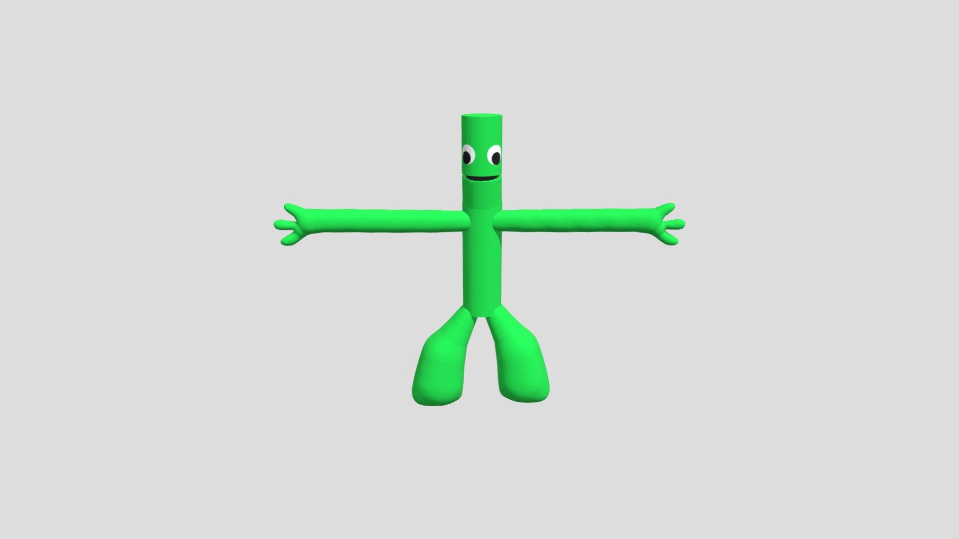 Green - Download Free 3D model by SamuelGamer9 (@GamerBoy9) [a4d7a44 ...