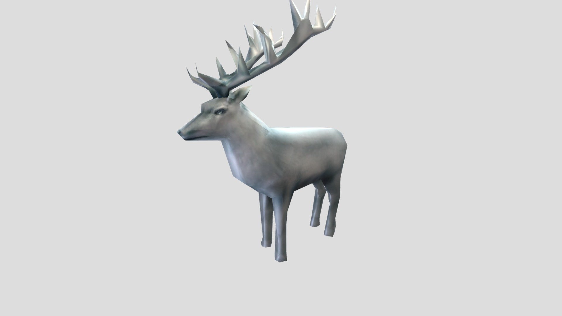 snow deer - Download Free 3D model by U.A.C.WAD (@hilalarican23 ...