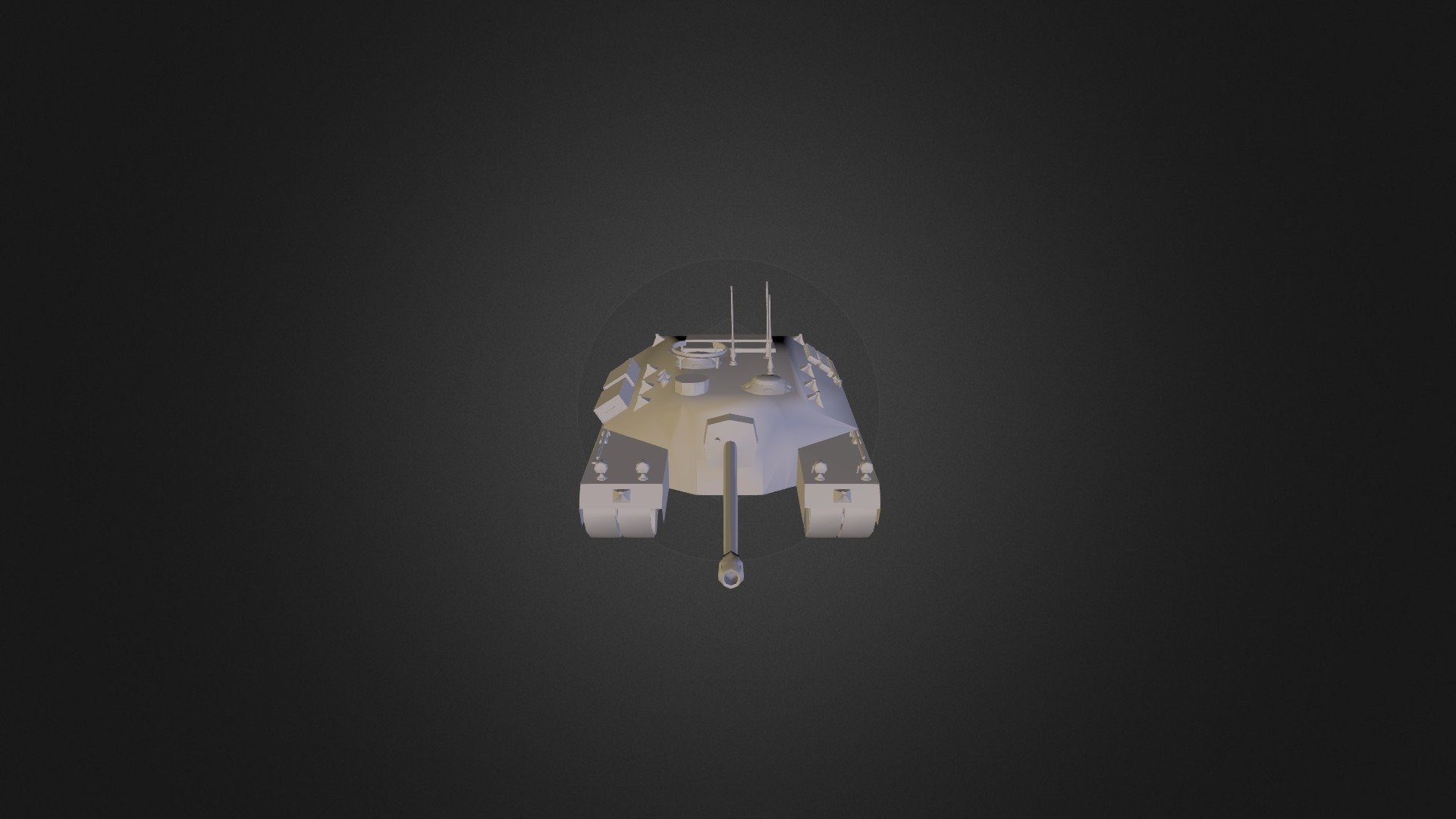 Low Poly Tank - 3D model by tomfardon3d [a4d7ec4] - Sketchfab
