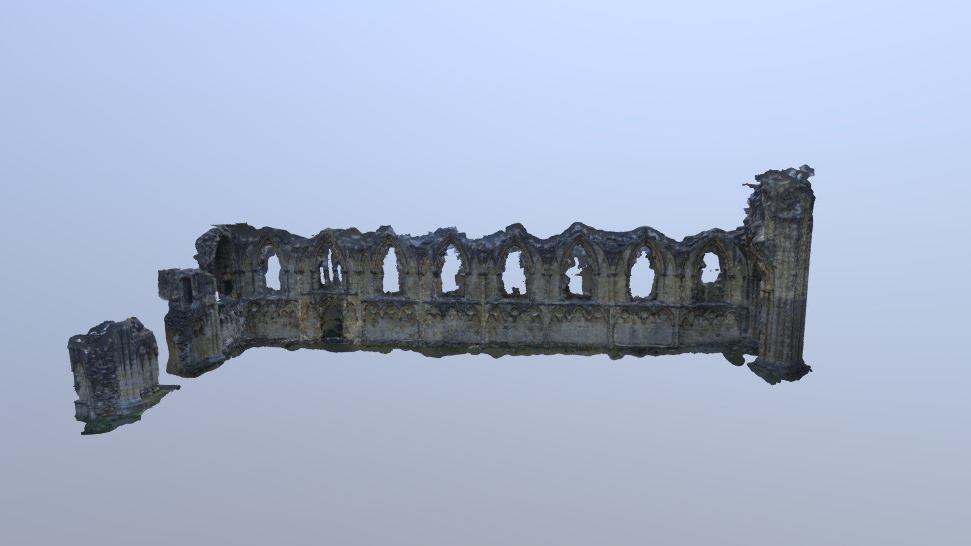 St. Mary's Abbey - York - Download Free 3D model by mmauriello [a4dafcb ...