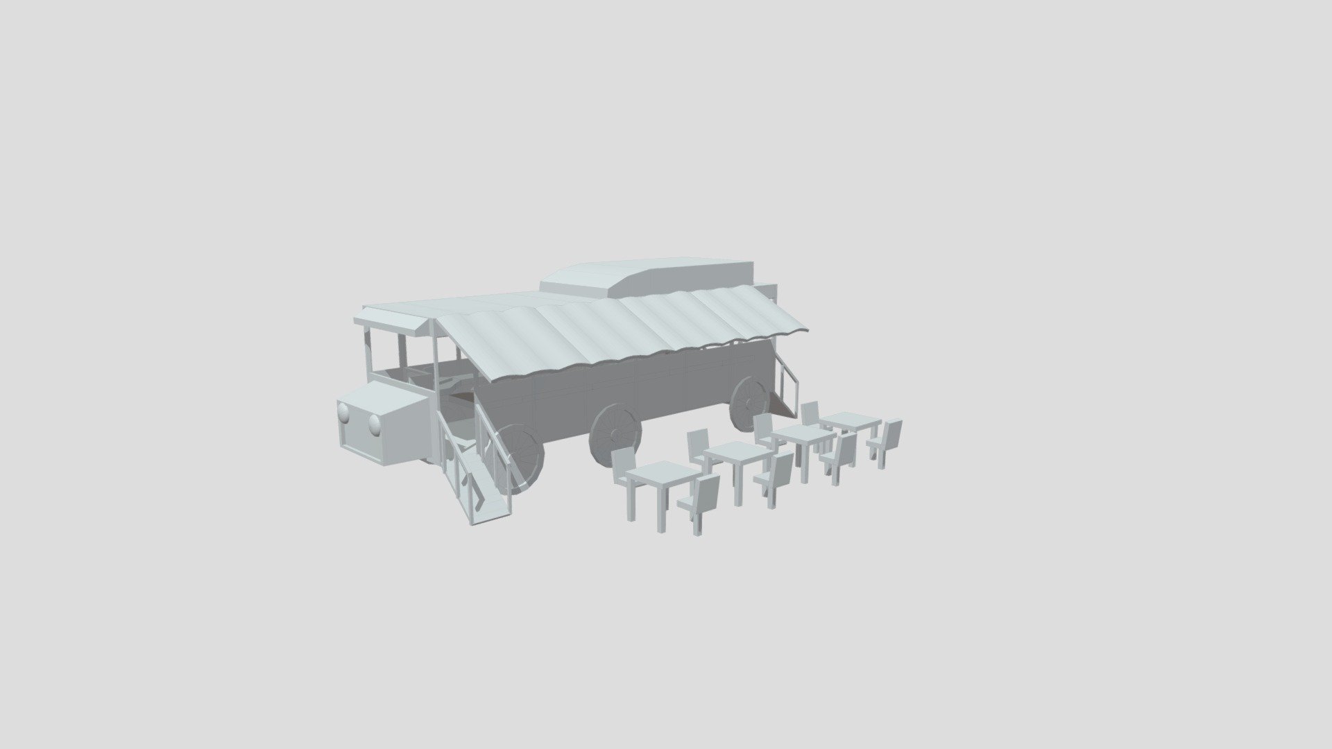 MediBus and Medical Subsidies Consult Area - 3D model by Melissa Chan ...