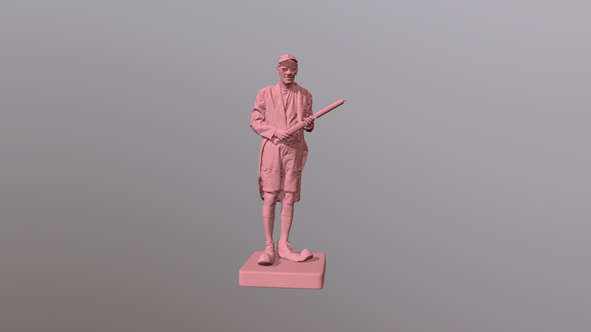 Clown Slimmie van de Mikkies - 3D model by Haringkoppen 3D ...