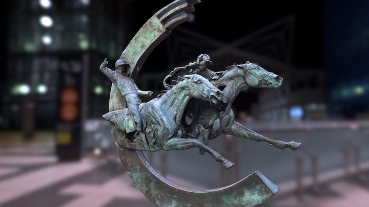 Horse-racing 3D models - Sketchfab